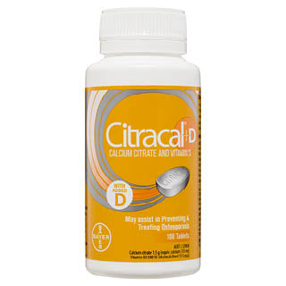 CITRACAL + D Calcium Citrate and Vitamin D Tablets 100 pack – Creelman ...